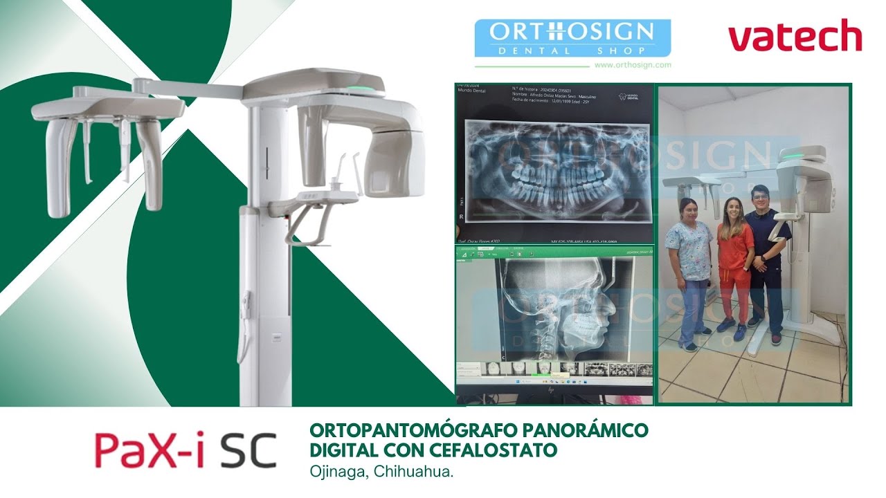Instalación Ortopantomógrafo Pano + Ceph Pax I SC, en Ojinaga ...