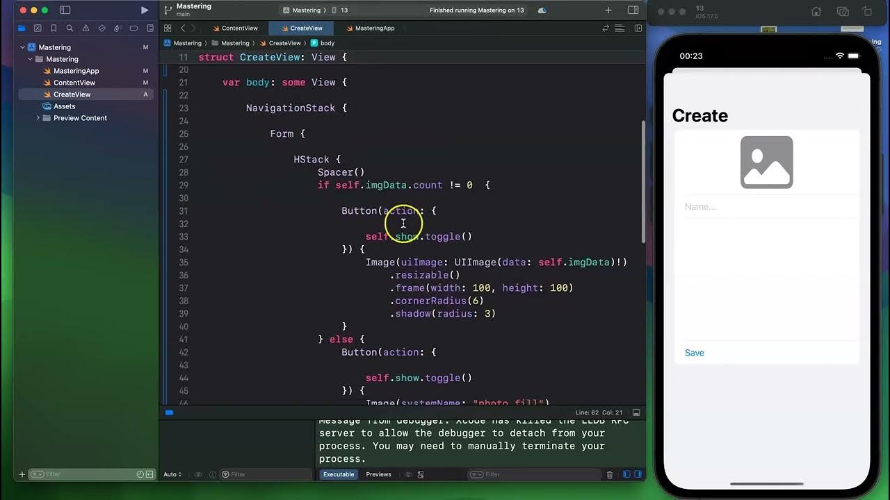 SwiftUI & SwiftData: Creando la vista para agregar datos a la base ...
