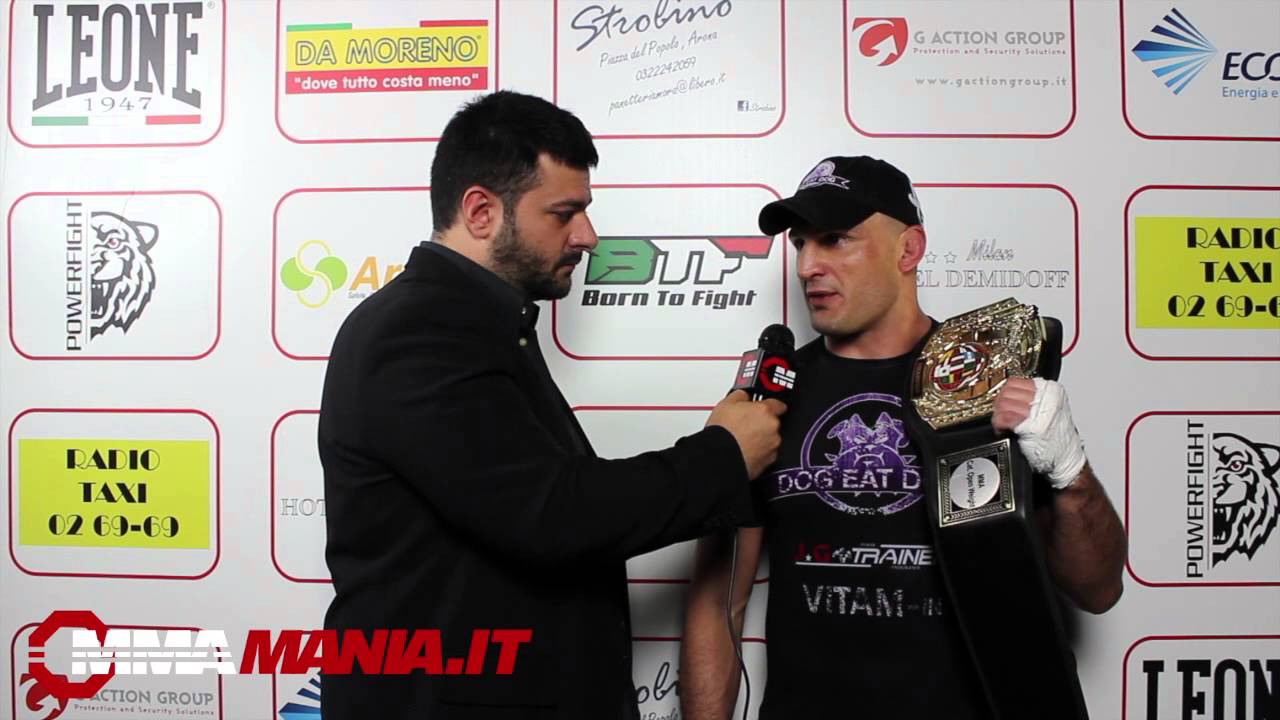 Marco Santi dopo il Milano in the Cage 4 - YouTube