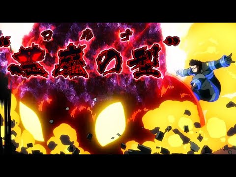 Shinra uses 'Corna' - The devil's sign| Shinra versus Charon part 2 ...