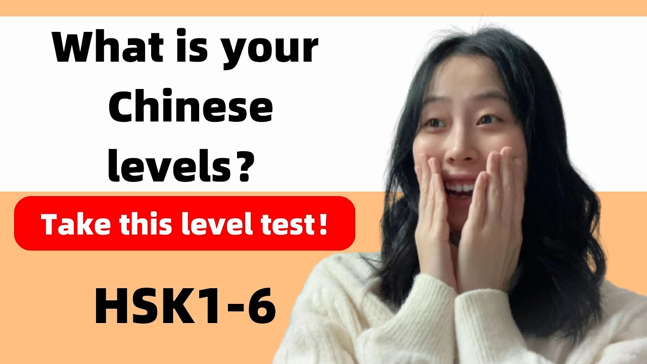 What’s Your Chinese LEVEL ? (HSK SAMPLE TEST) - YouTube
