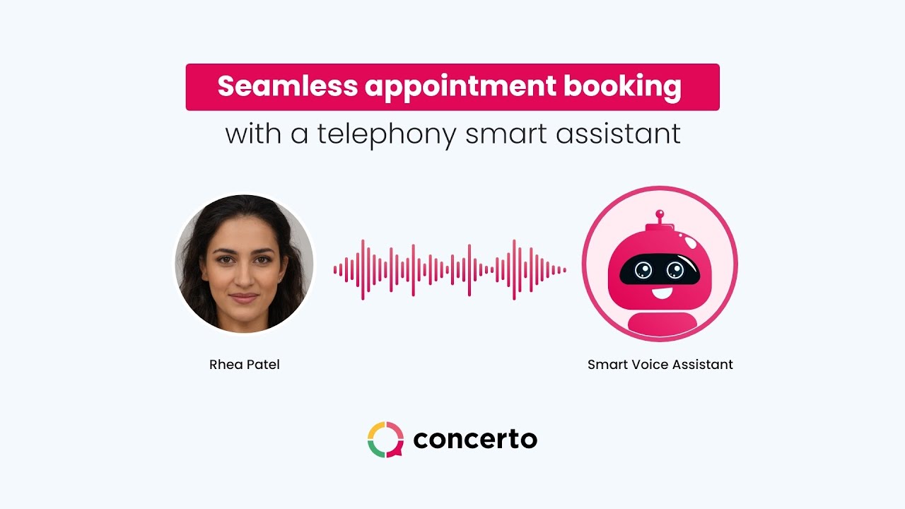 Salon Telephony Smart Assistant | Concerto AI | Demo - YouTube