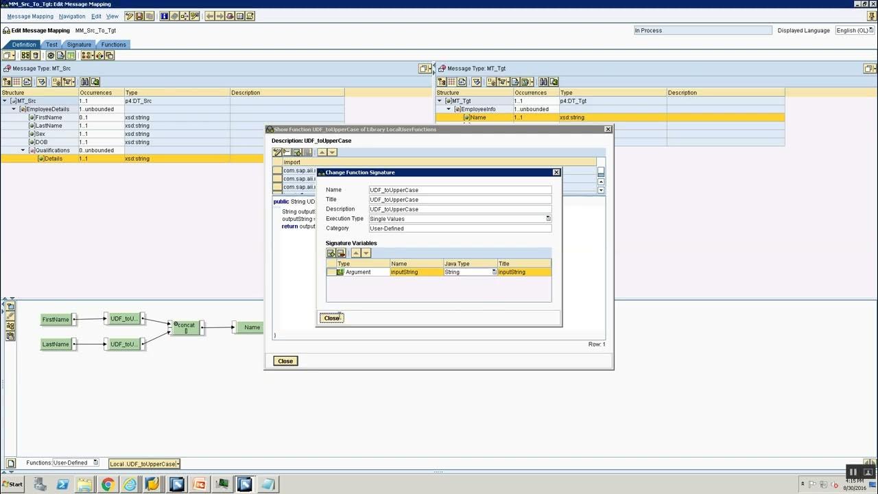 User Defined Functions - SAP PI - Day15 - YouTube