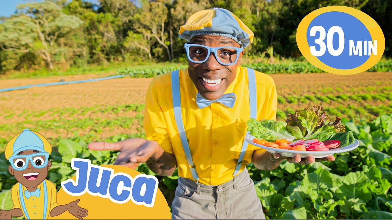 Juca planta e colhe alimentos em uma horta de verdade | Amigos do ...