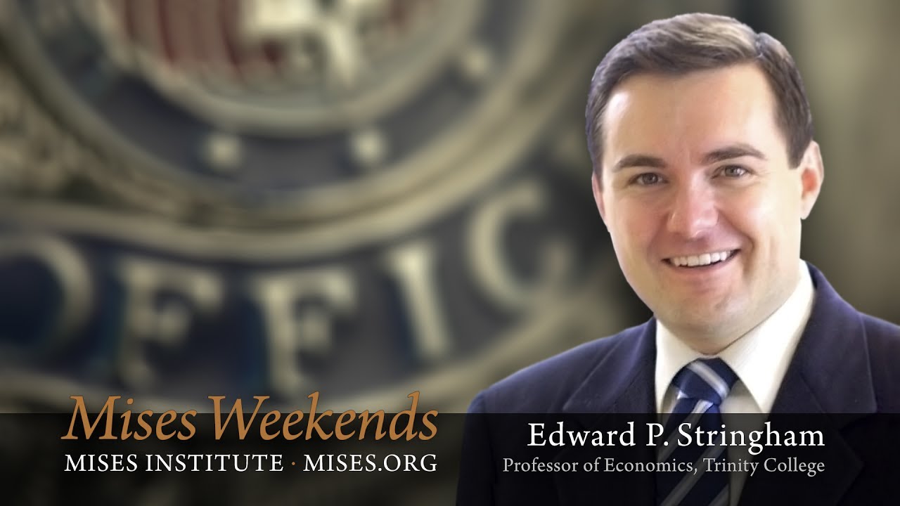 Edward Stringham on Radically Rethinking Police - YouTube