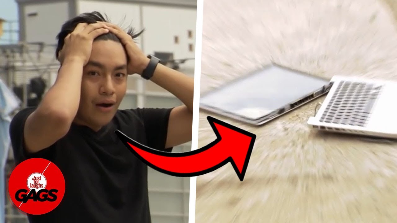 School Project Not Saved Gets Him A FAIL... | Just For Laughs Gags ...