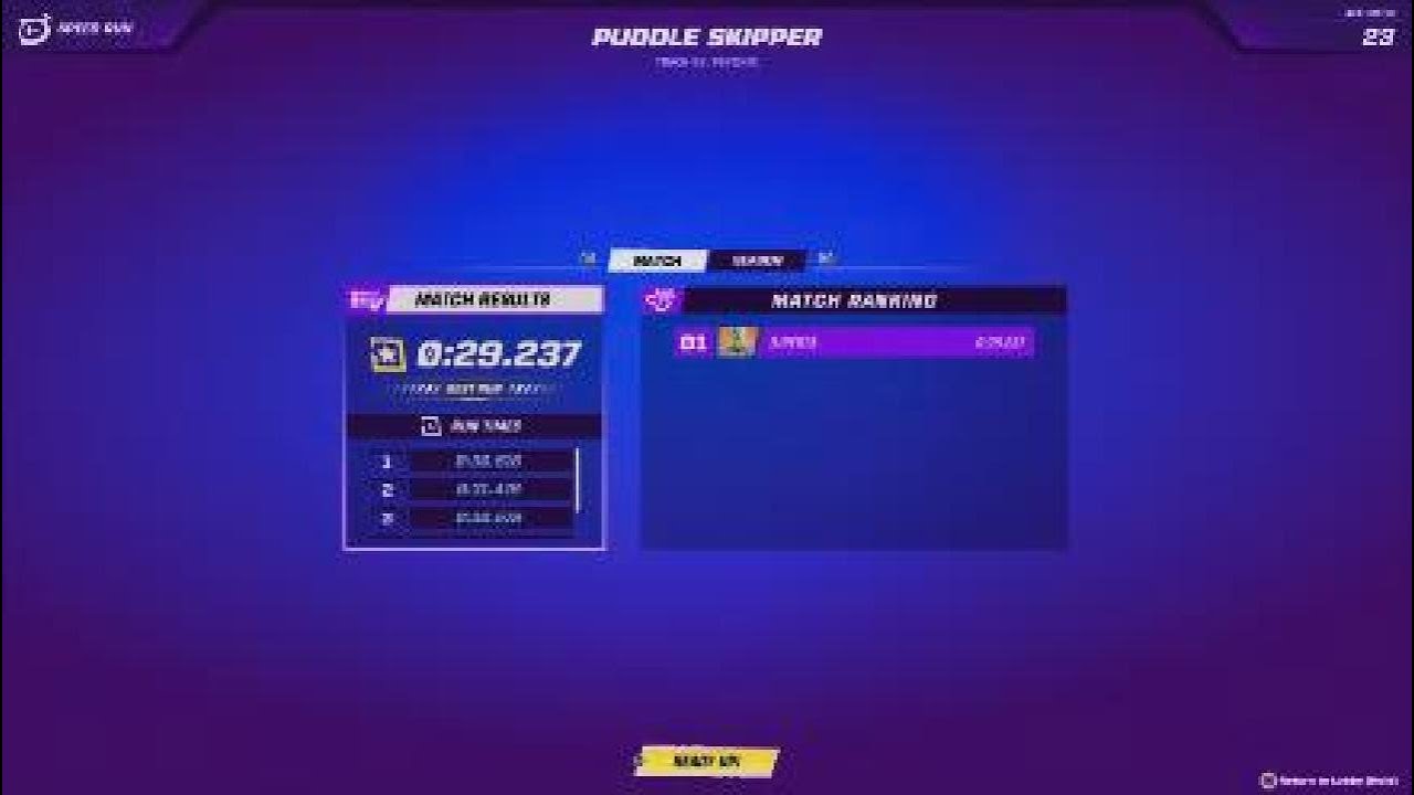 Puddle skipper 29.237s World record rocket racing - Speed run - YouTube
