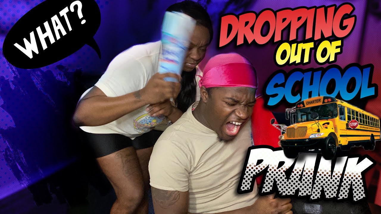 I’M DROPPING OUT OF SCHOOL PRANK ON MOM (GETS VERY INTENSE) !!!! - YouTube
