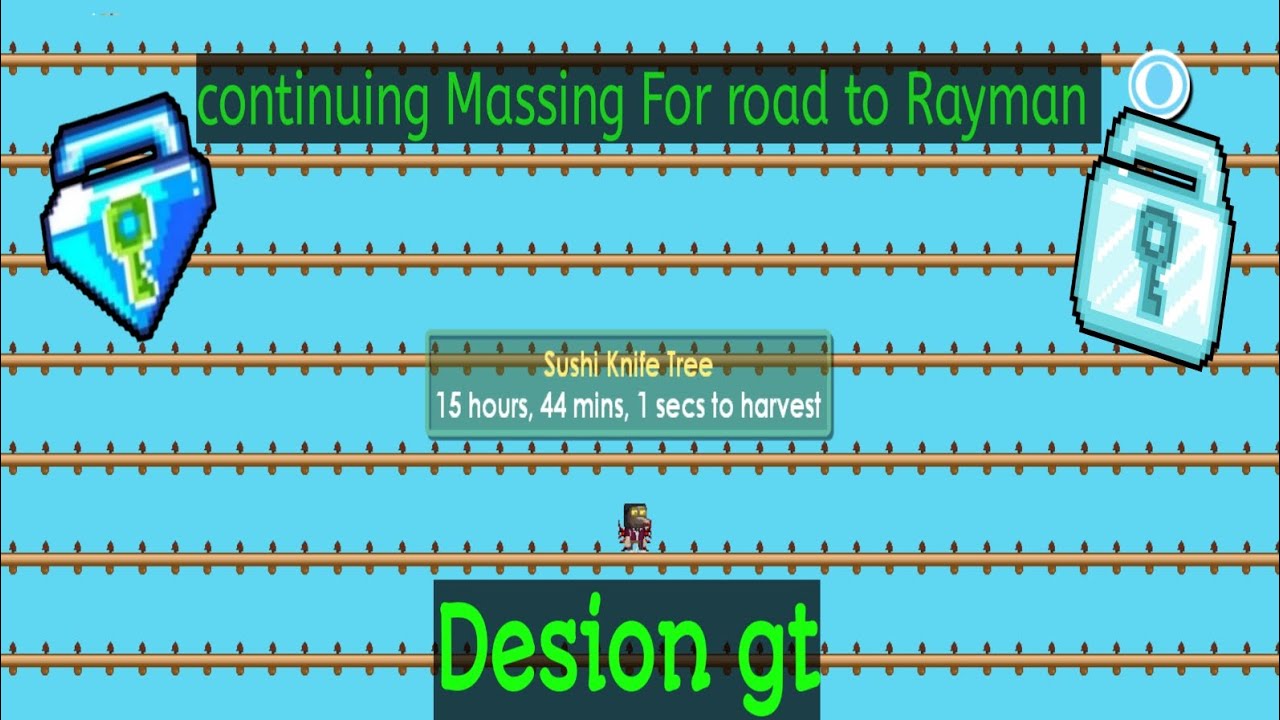 Massing Sushi Knife | Growtopia - Road to Rayman Episode 3 - YouTube