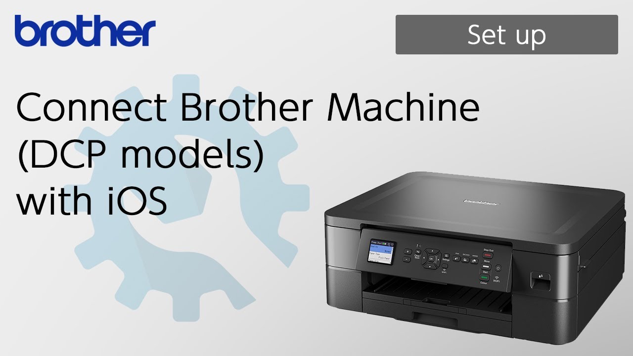 Connect Brother Machine (DCP models) with iOS [Brother Global Support ...