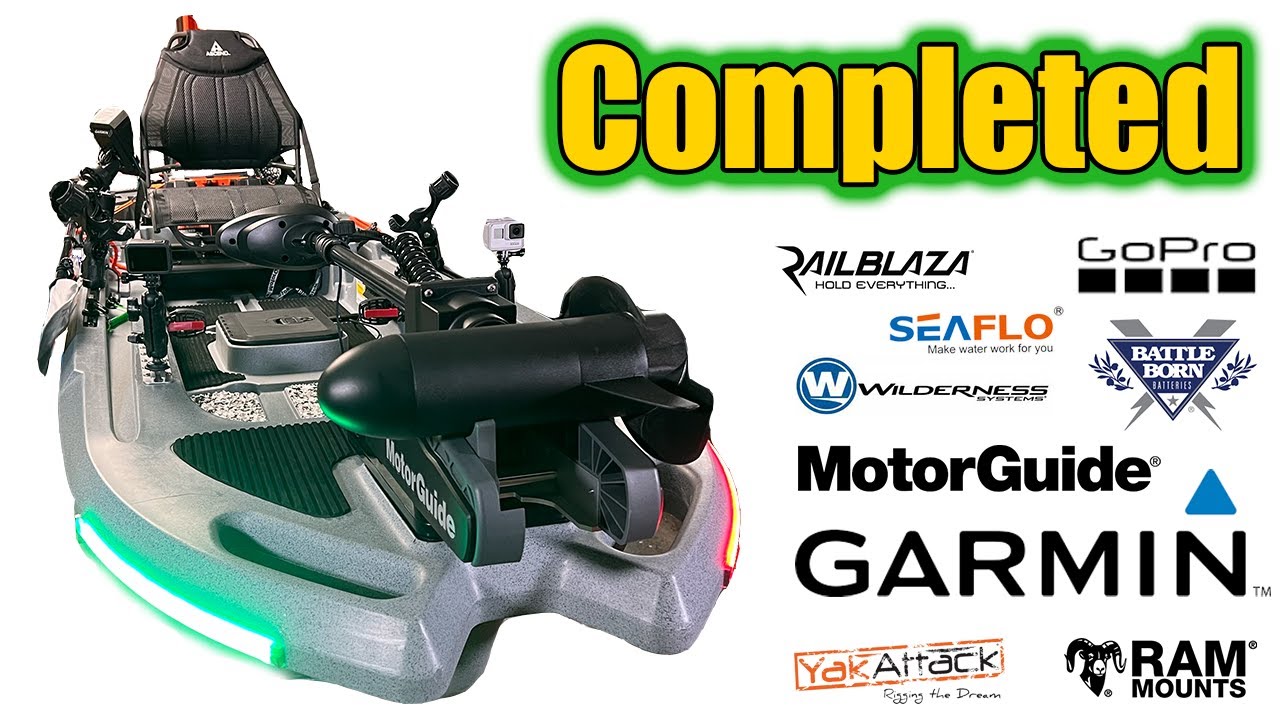 Ascend 133X Tournament Fishing Kayak // Build Series // FINISHED - YouTube