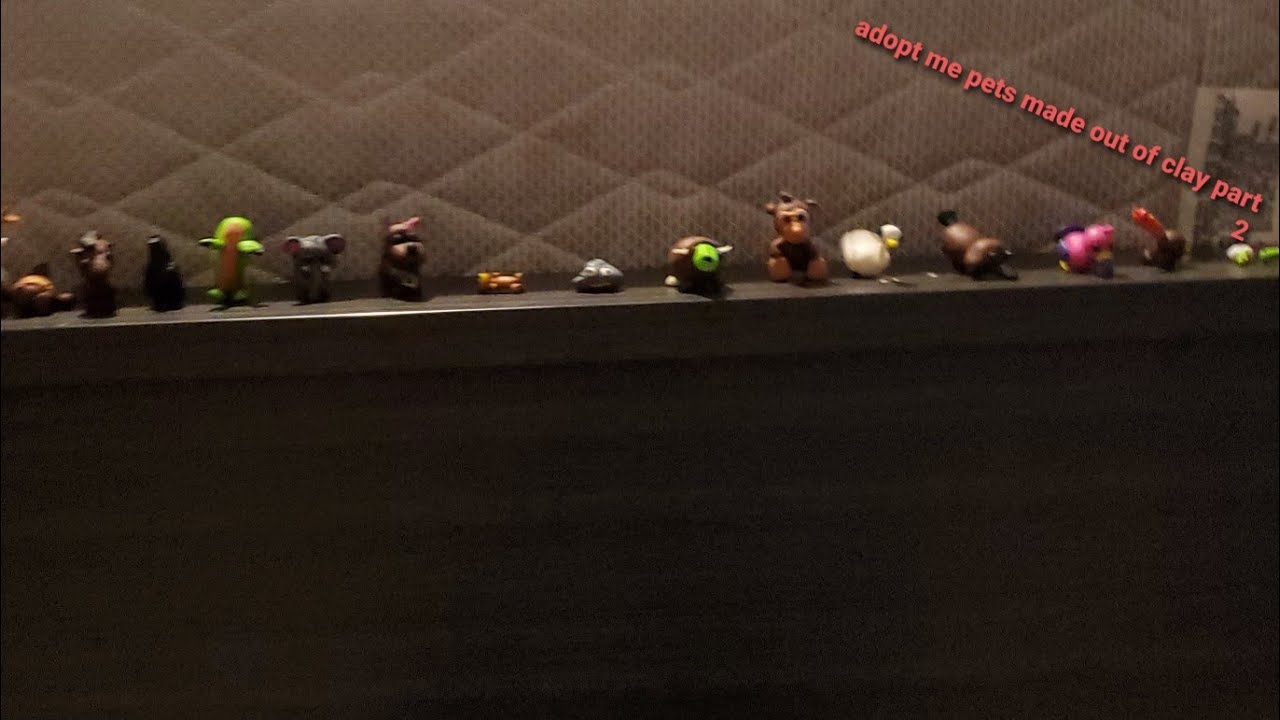 Adopt me clay pets, eggs, and toys for your roblox toys part 2 - YouTube