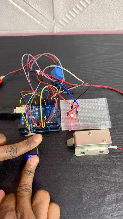 Fingerprint Scanner with LED Status using Arduino Mega 2560 #arduino # ...