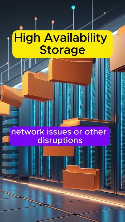 What is High Availability Storage. #storage #cloudstorage #techshorts # ...