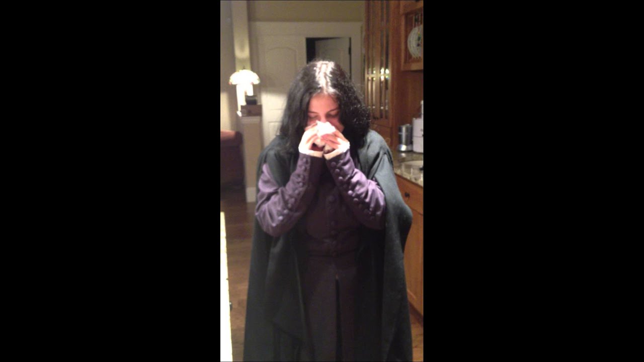 Snape blows nose - YouTube