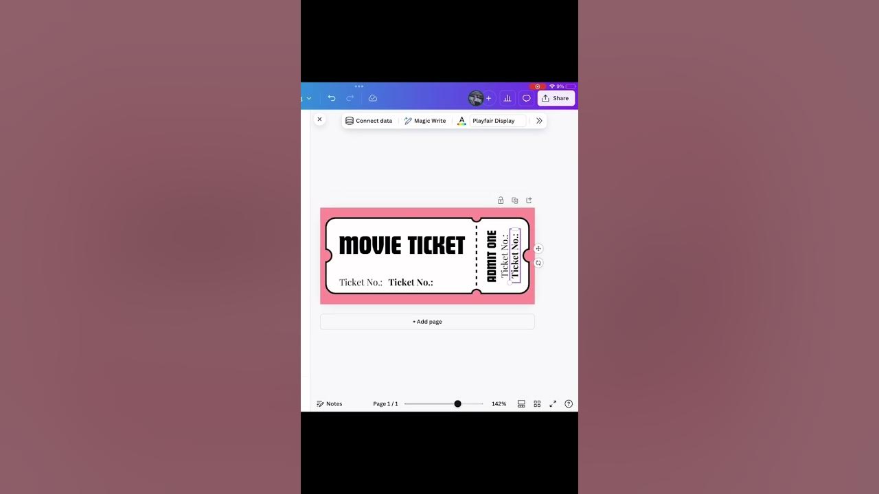 CANVA BULK CREATE | TICKET NUMBER AUTOMATION | AUTOMATIC - YouTube