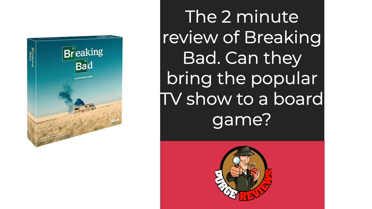 Dice Tower Breaking Bad The Board Game by Purge Reviews - YouTube
