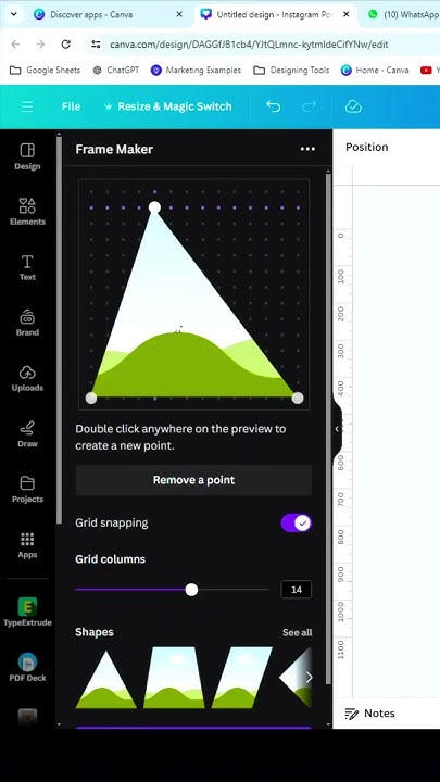How To Make Customised Frame In Canva - YouTube