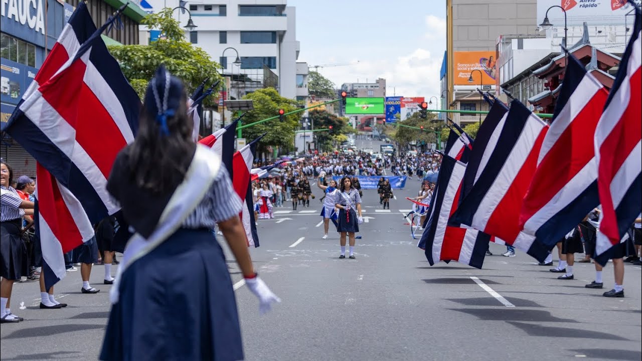 COSTA RICA CELEBRA 204 AÑOS DE INDEPENDENCIA CON DESFILES LLENOS DE ...