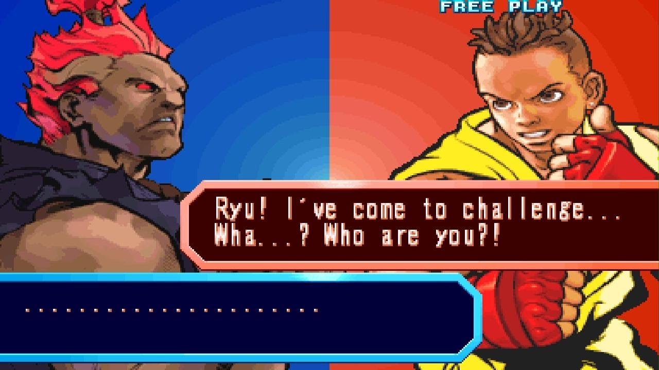 Street Fighter 3 2nd Impact Akuma Secret Rival Fight - YouTube