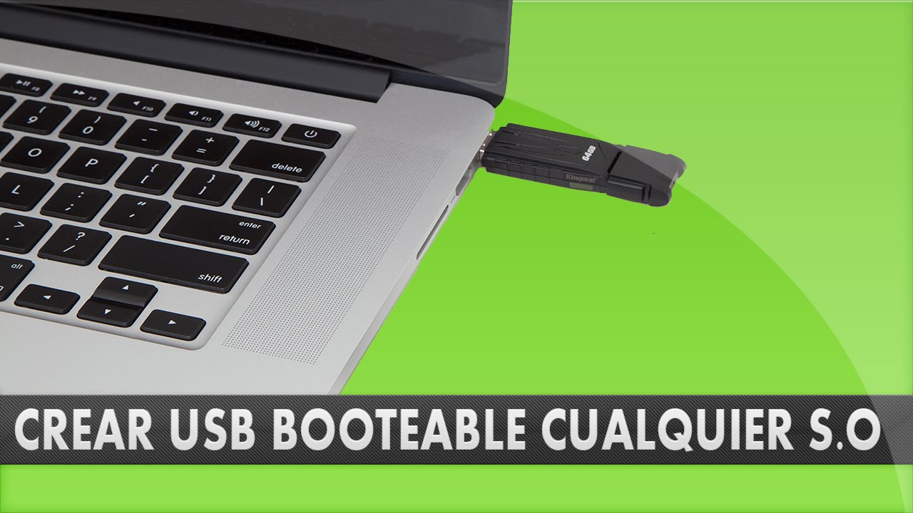 Como hacer una memoria usb booteable con cualquier sistema operativo ...
