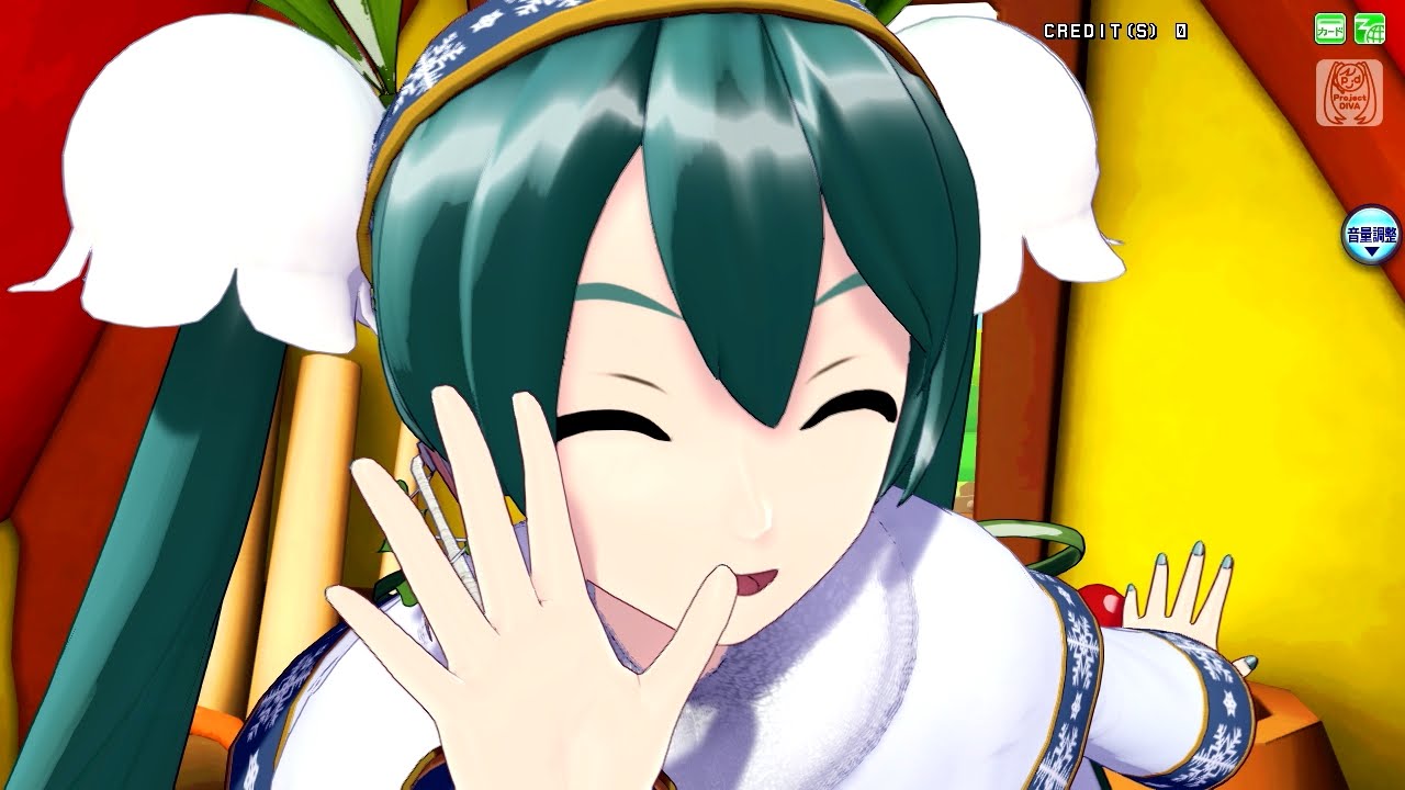【PDA FT】おはヨーデル(Oha-Yo-del!!) PV【雪ミク2015】Snow Miku module【Project Diva ...