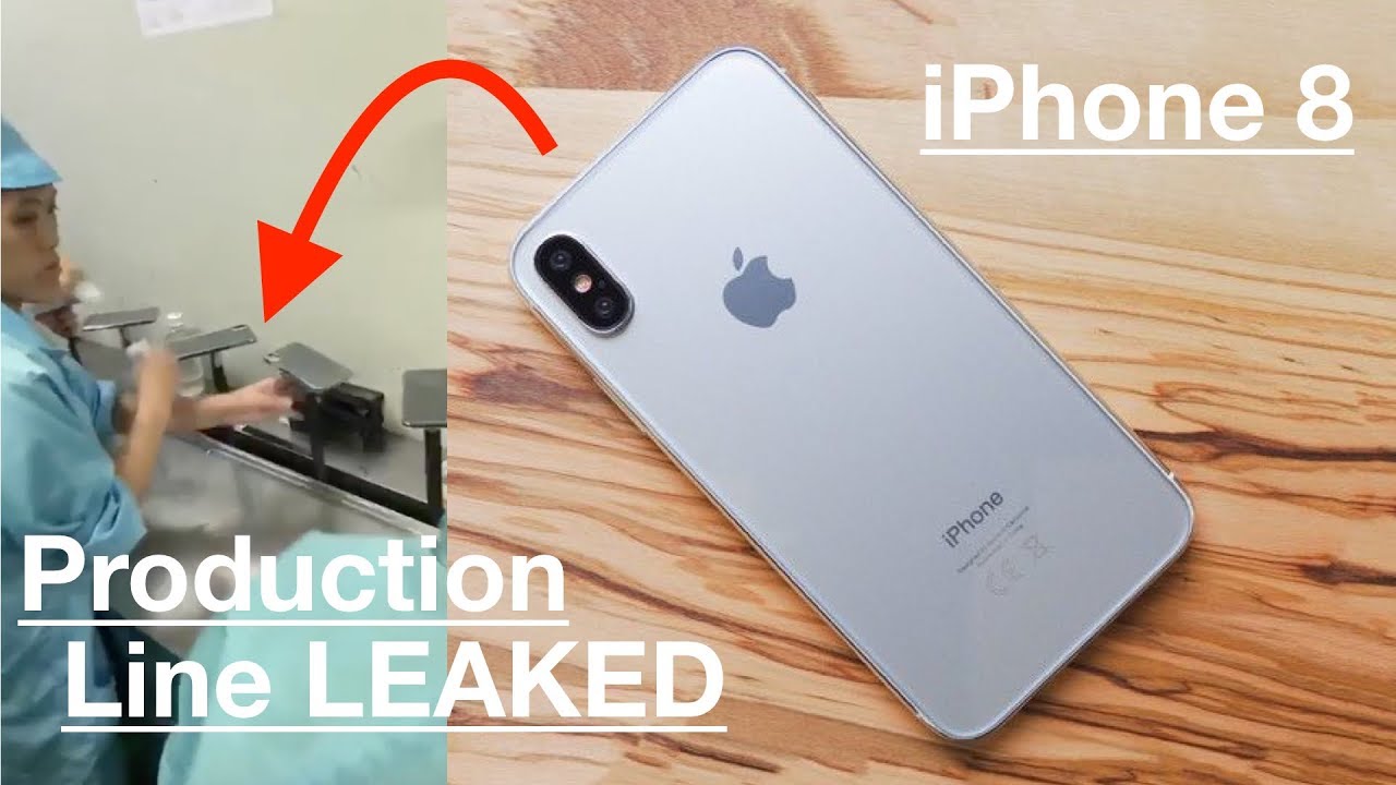 iPhone 8 Production Line LEAKED? Is this the iPhone 8? - YouTube
