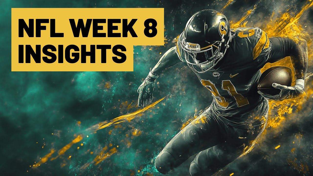 NFL Week 8 Early Reads - Key Team & Player Insights - YouTube