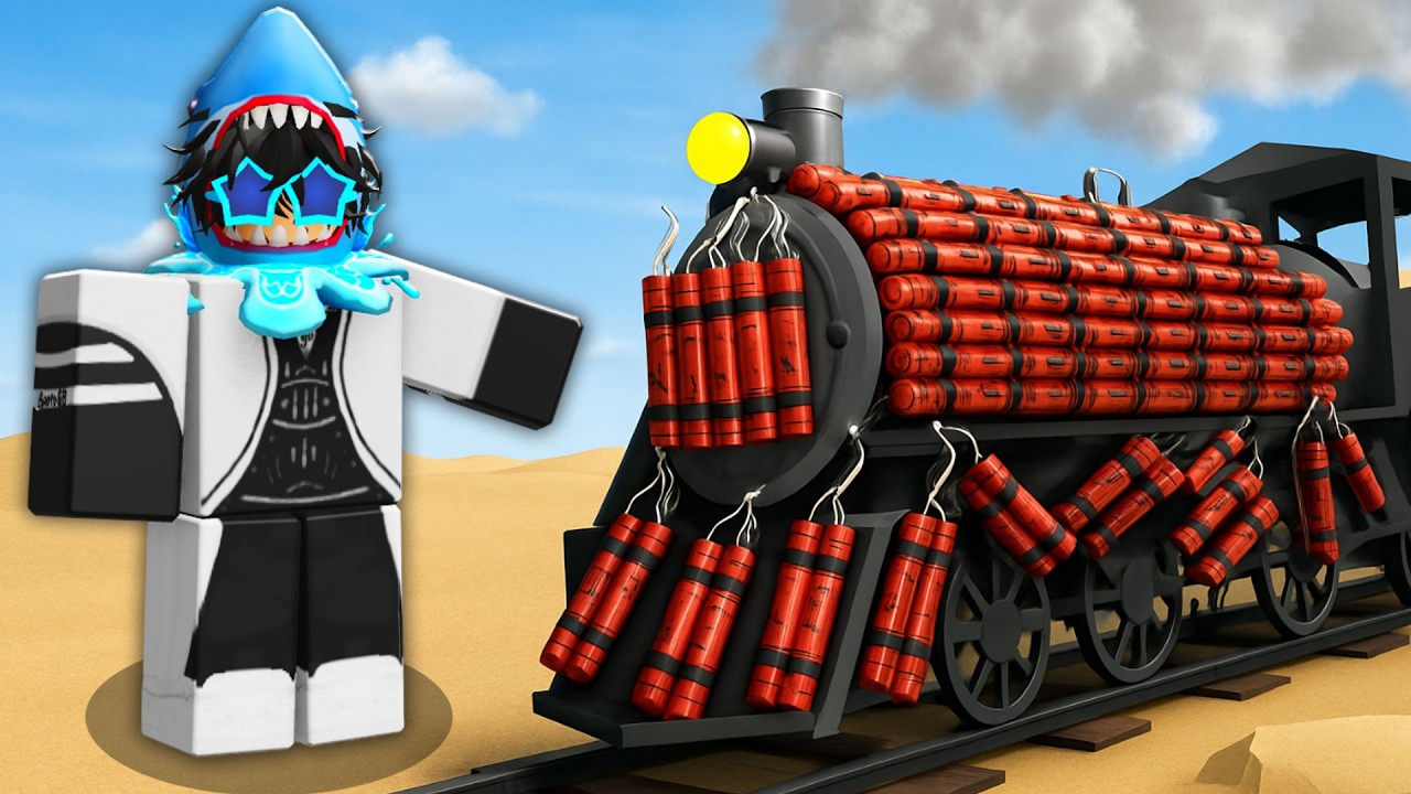 Construí un Tren NUCLEAR en Rieles Muertos Con @LeoXter - YouTube