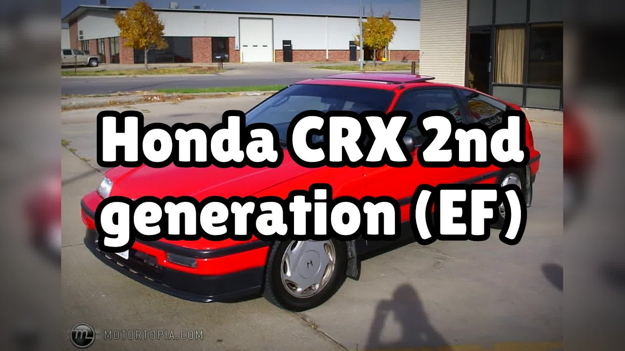 Photos of the Honda CRX 2nd generation (EF) | Not A Review! - YouTube
