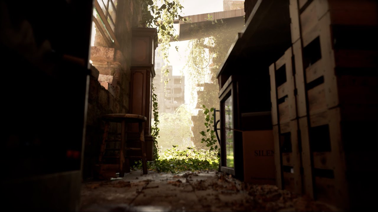 Post-Apocalyptic Bar | UE5 [4K] - YouTube