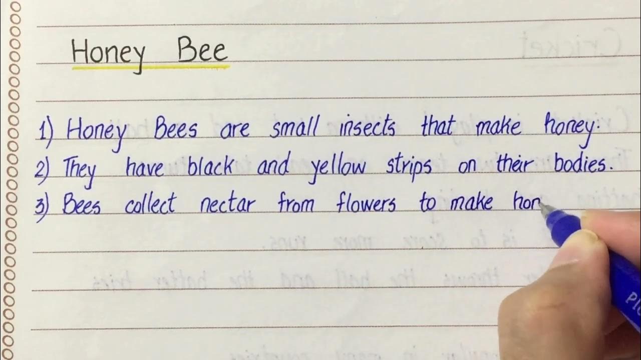 5 Lines on Honey Bee | Few Lines on Honey Bee | Essay on Honey Bee in ...