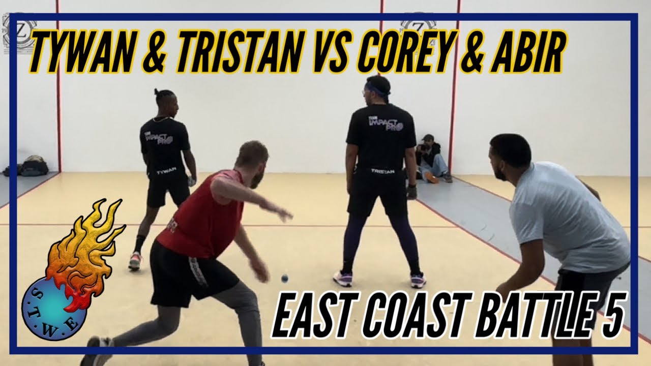 Tywan & Tristan Vs Corey & Abir - Set 2 Match - East Coast Battle 5 ...