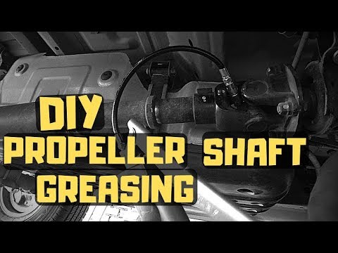 DIY | Toyota Hilux Propeller Shaft Greasing - YouTube