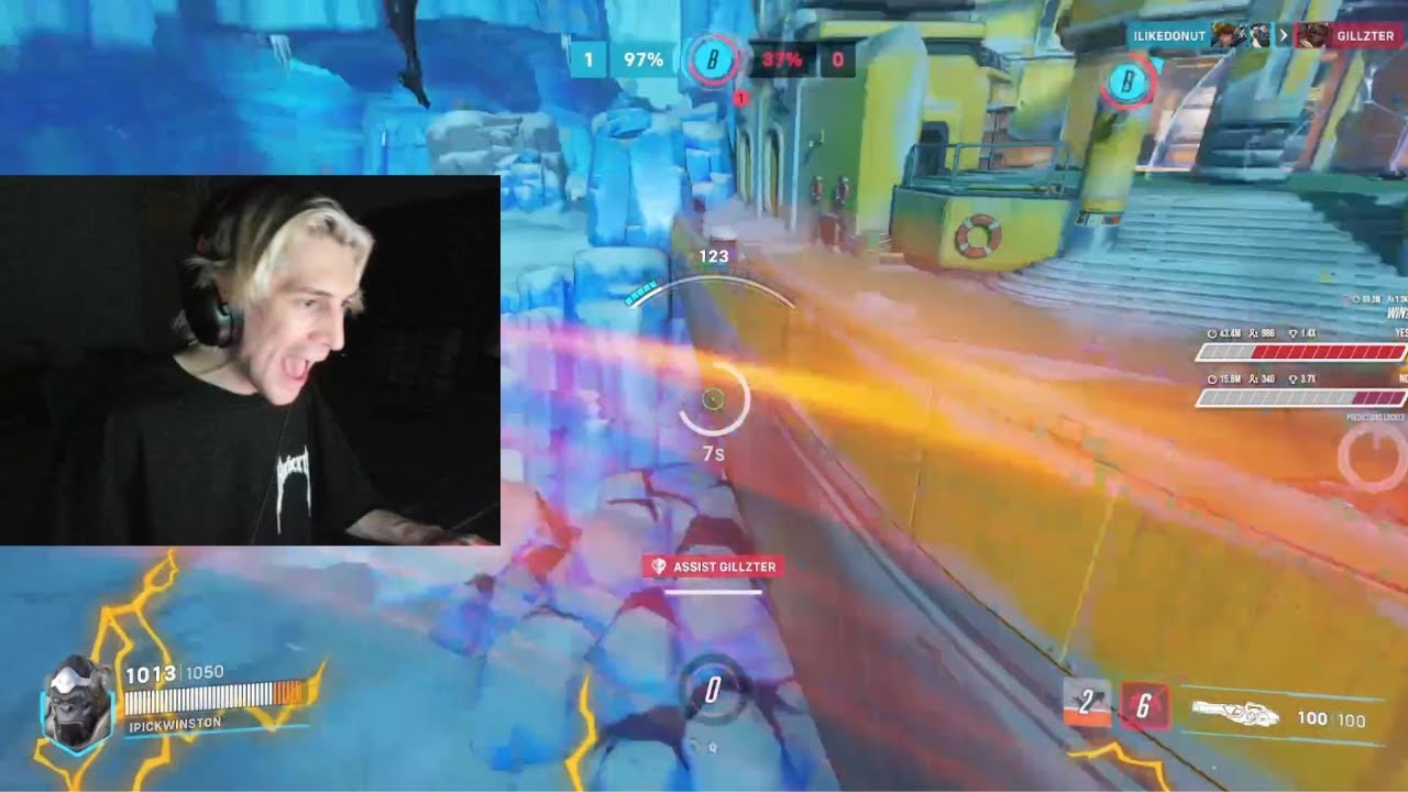 xQc says he could've been the best OW player of all time and does this ...