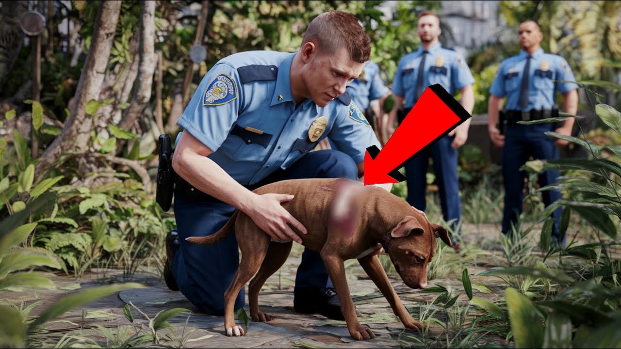 Dying Stray Puppy Broke Into Police Camp For Help, Later Became A ...