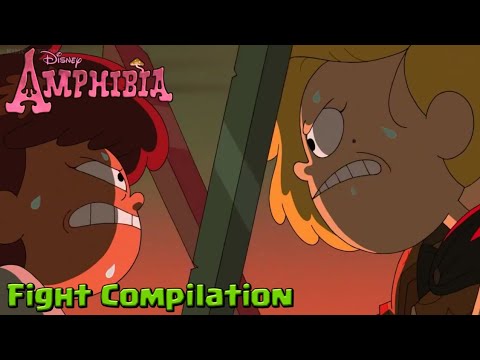 Amphibia - Fight Compilation - YouTube