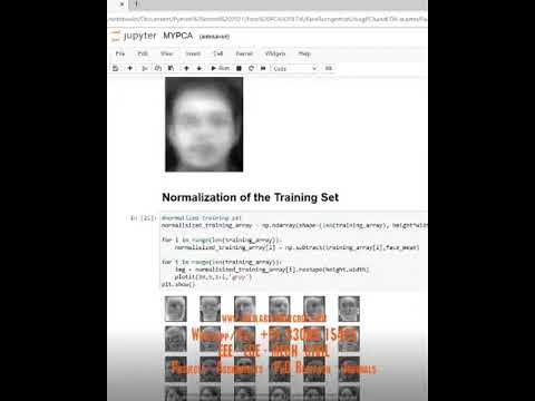 Face recognition | Principal Component Analysis and LDA | Python Project - YouTube