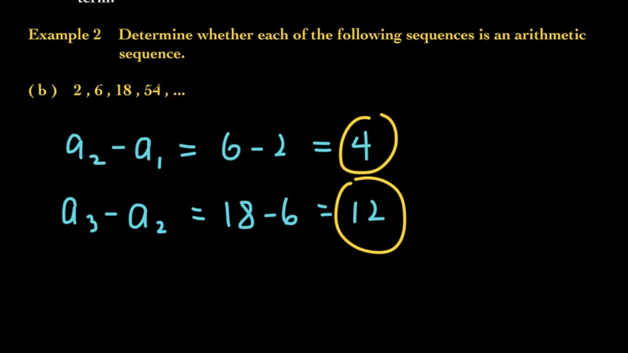 Arithmetic and Geometric Sequences | College Algebra - YouTube