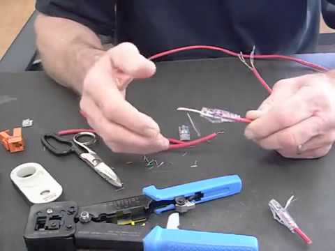 How do I terminate EZ-RJ45 Connectors - YouTube