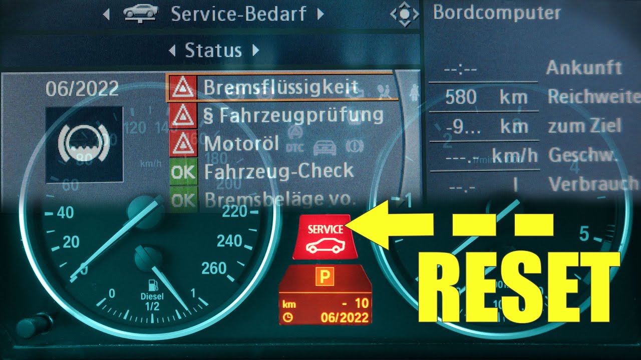 Bmw E60 Service Zurucksetzen