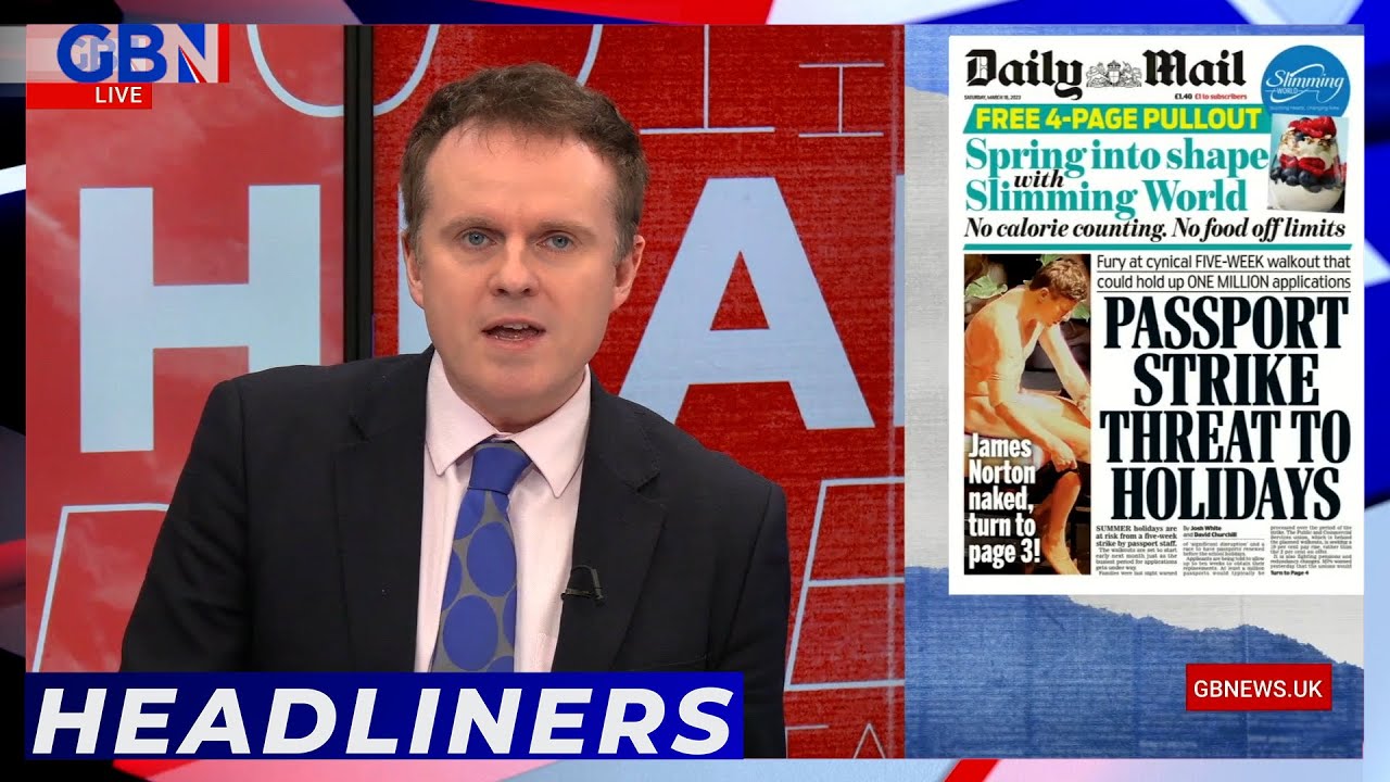 Saturday's front pages | Headliners - YouTube