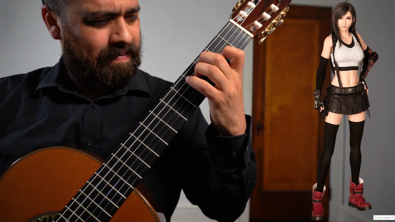 Tifa's Theme Guitar - Final Fantasy 7 Guitar Cover (Tabs) - YouTube
