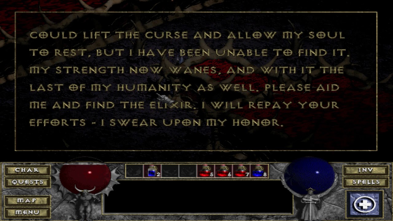 Diablo 1 Golden Elixir - YouTube