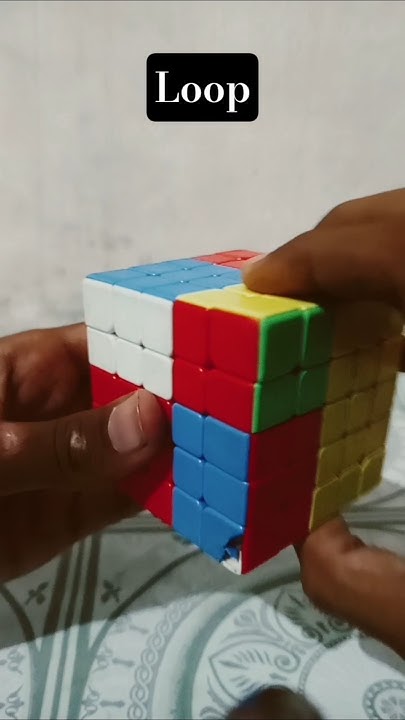 Rubiks cube loop 🔁 #cubing #rubikscube #rubiks - YouTube