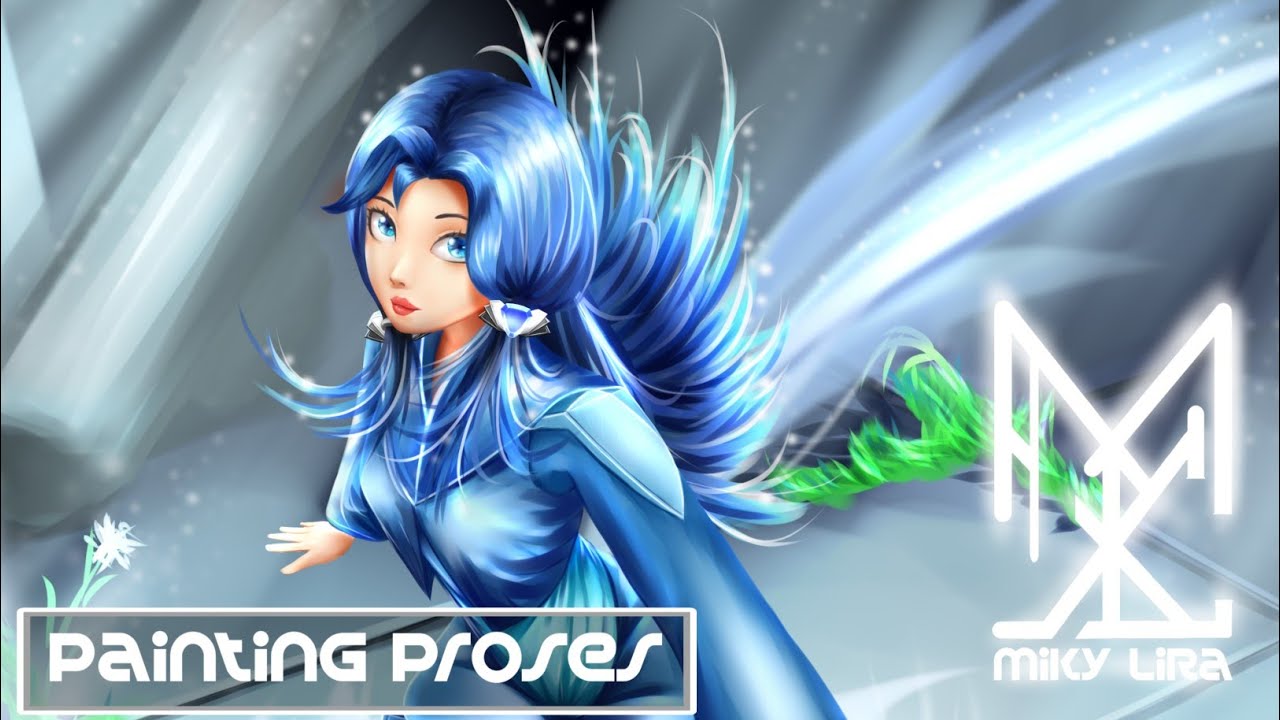 Birthstone - Zircon (Painting Proses) - YouTube