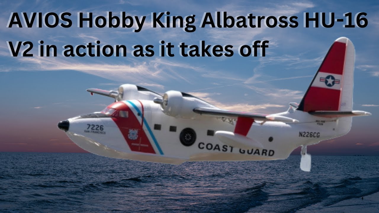 Witness the AVIOS Albatross HU-16 V2 in action as it takes off and ...