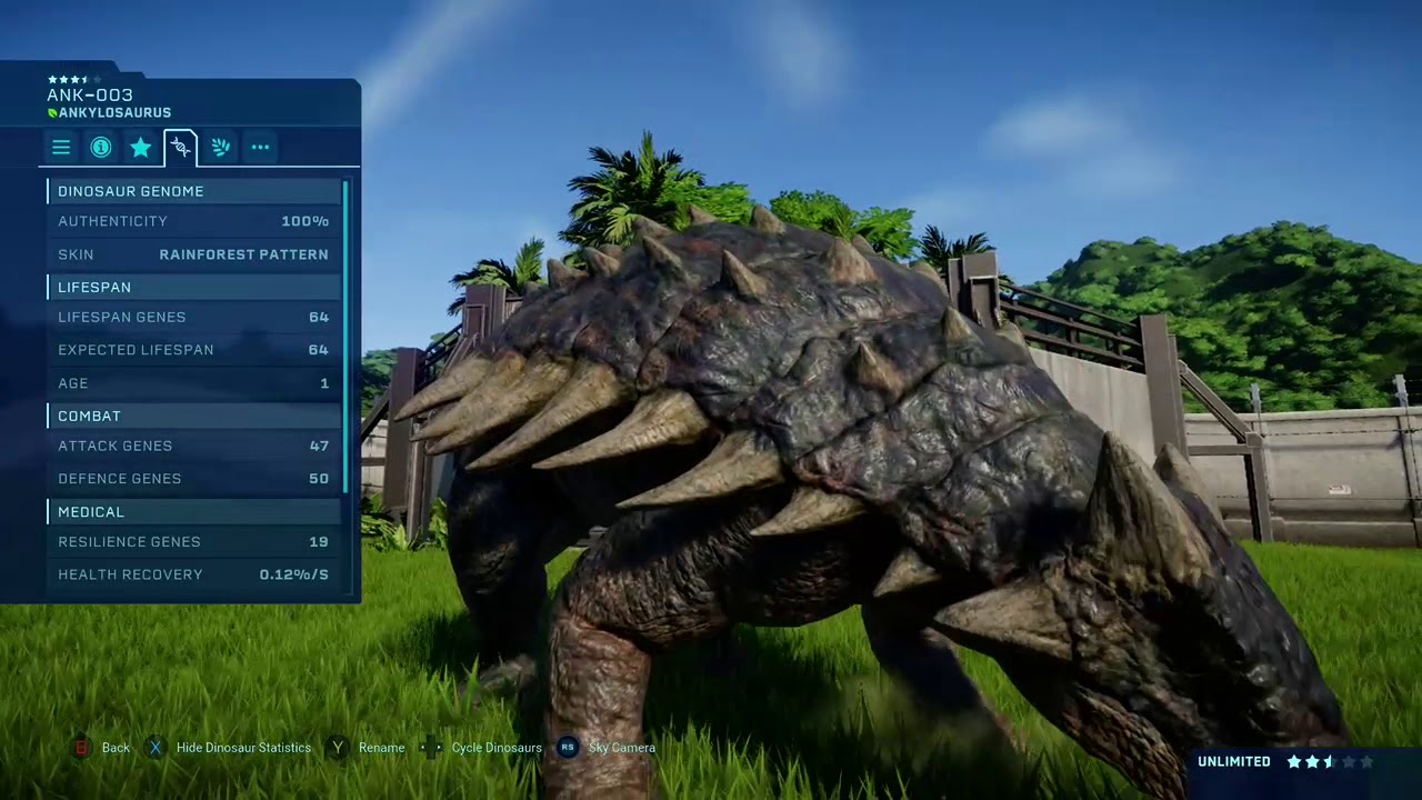 All different type of ankylosaurus skins part 1 - YouTube