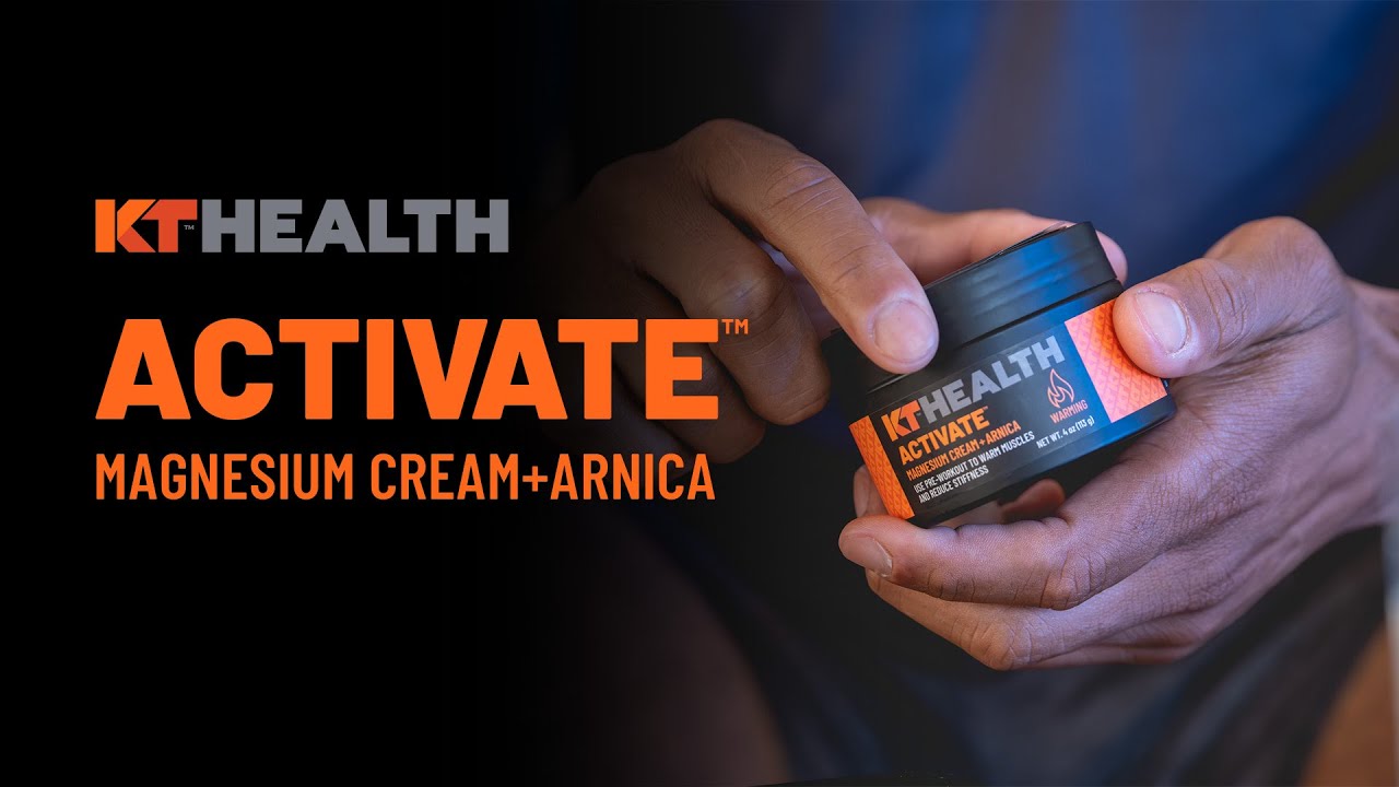 NEW KT Health ACTIVATE Magnesium Cream with Arnica 🔥 | Warm Up Stiff ...