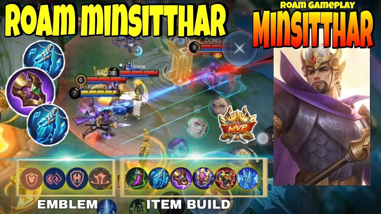 Minsitthar Best Build and Emblem 2024 | Minsitthar Gameplay pt78 - Roam ...